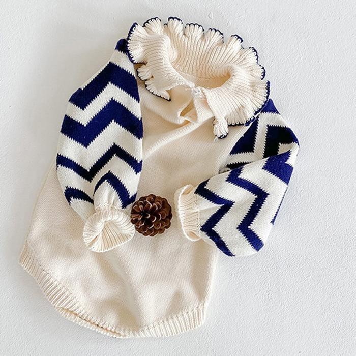 Knitted Funky Long Sleeve Romper - Shop Online at Belle Baby | Belle Baby